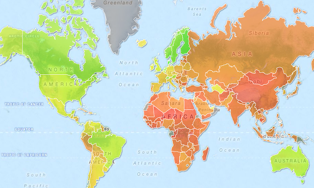 Map Of The World Target - United States Map