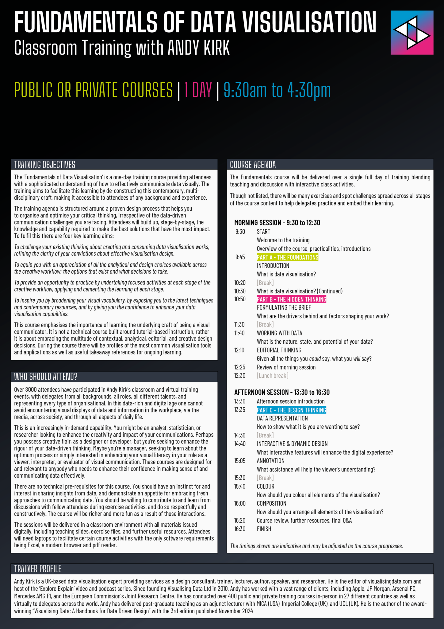 Training - Data Viz Excellence, Everywhere